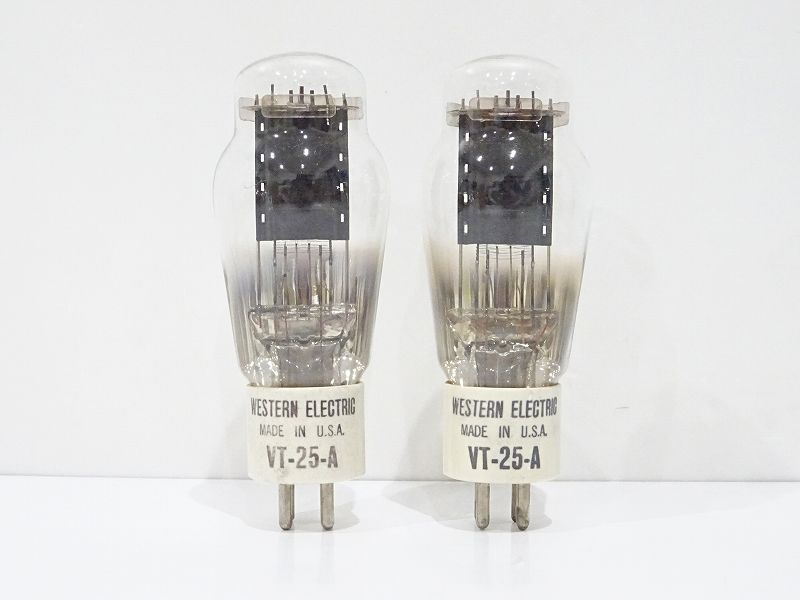 Western Electric VT-25A 真空管2本 WE ウエスタンエレクトリック 元箱付 004670028Jm(真空管)｜売買され ...