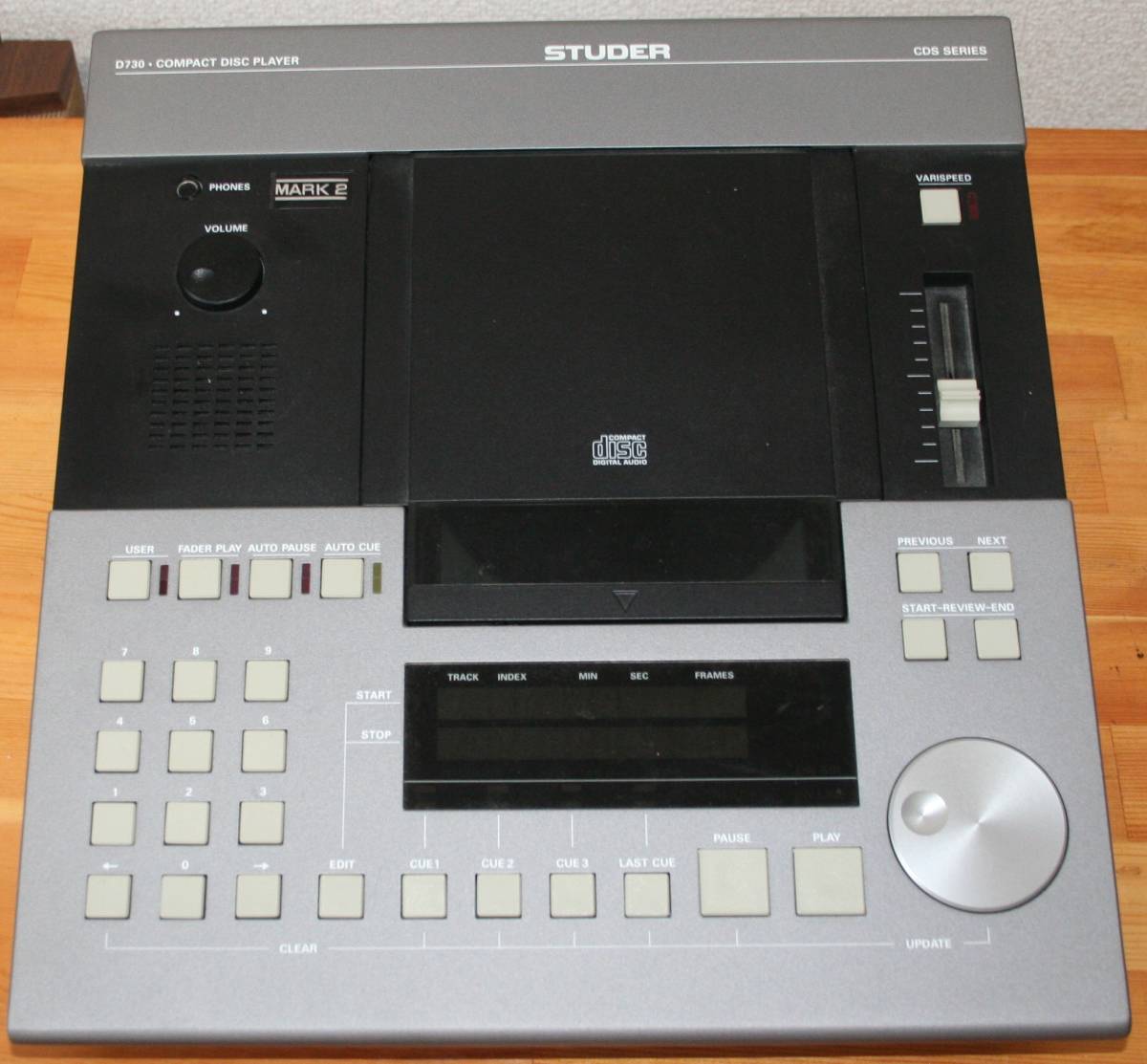 STUDER スチューダーD730 MARK2 業務用CDプレーヤー ジャンク品(一般)｜売買されたオークション情報、yahooの商品情報をアーカイブ公開 - オークファン（aucfan.com）