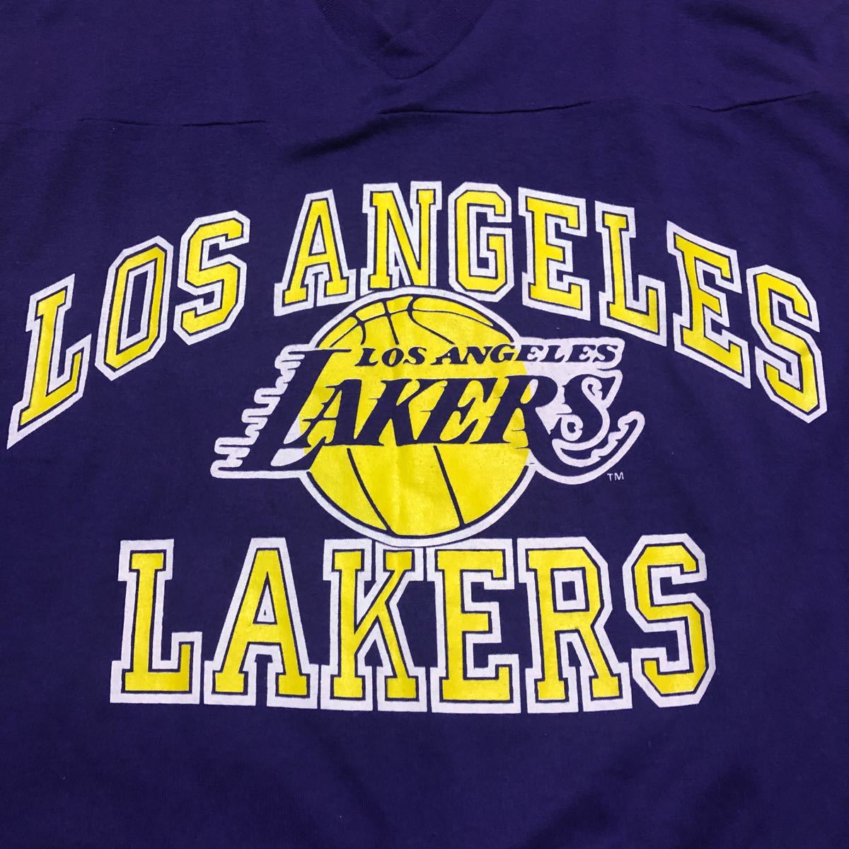 NBA Los Angeles Lakers ロサンゼルスレイカーズ Tシャツ USA製 LOGO7 90s ビンテージ vintage(Tシャツ)｜売買されたオークション情報、yahooの ...
