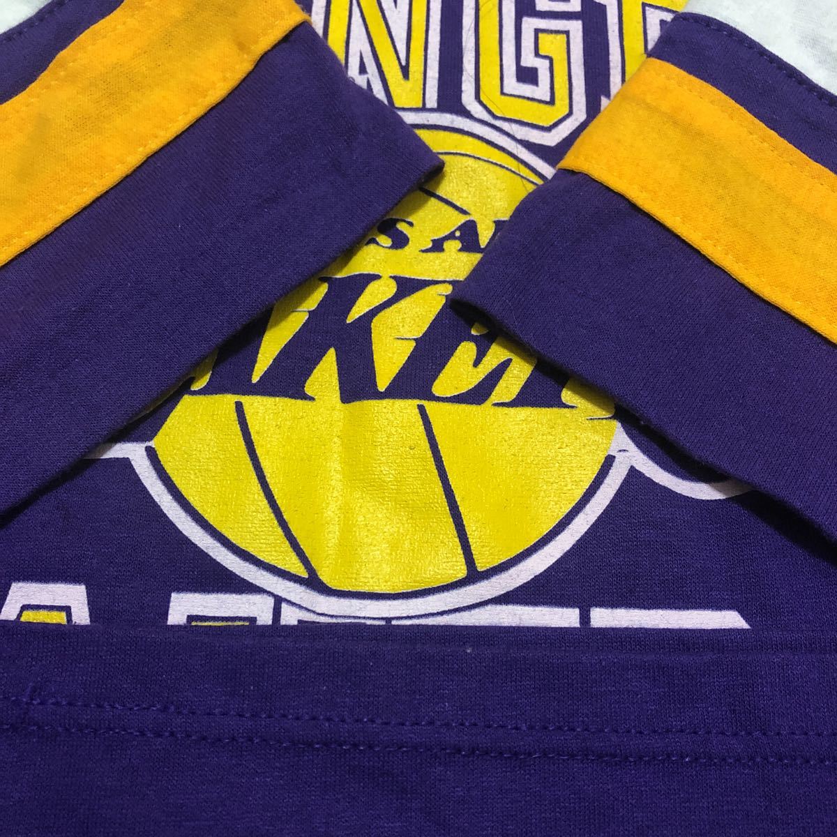 NBA Los Angeles Lakers ロサンゼルスレイカーズ Tシャツ USA製 LOGO7 90s ビンテージ vintage(Tシャツ)｜売買されたオークション情報、yahooの ...