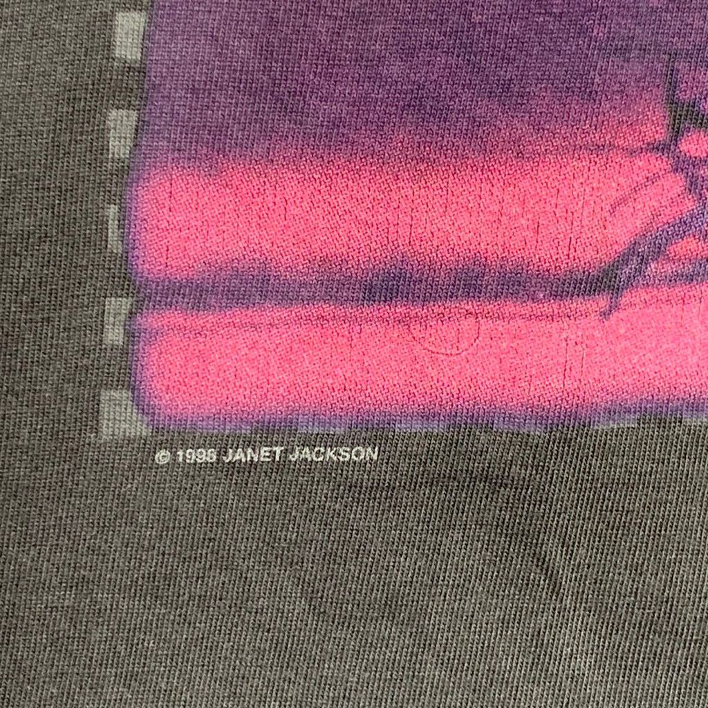 ’98 JANET JACKSON TOUR Tシャツ XL ヴィンテージ 90s USA ジャネットジャクソン/ バンド rap tee Madonna bjork nirvana ...