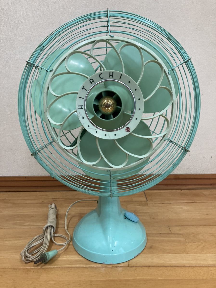 昭和レトロ 実働 日立 AC DESK FAN 扇風機 工業系 レトロ アンティーク HITACHI(扇風機)｜売買されたオークション情報 ...
