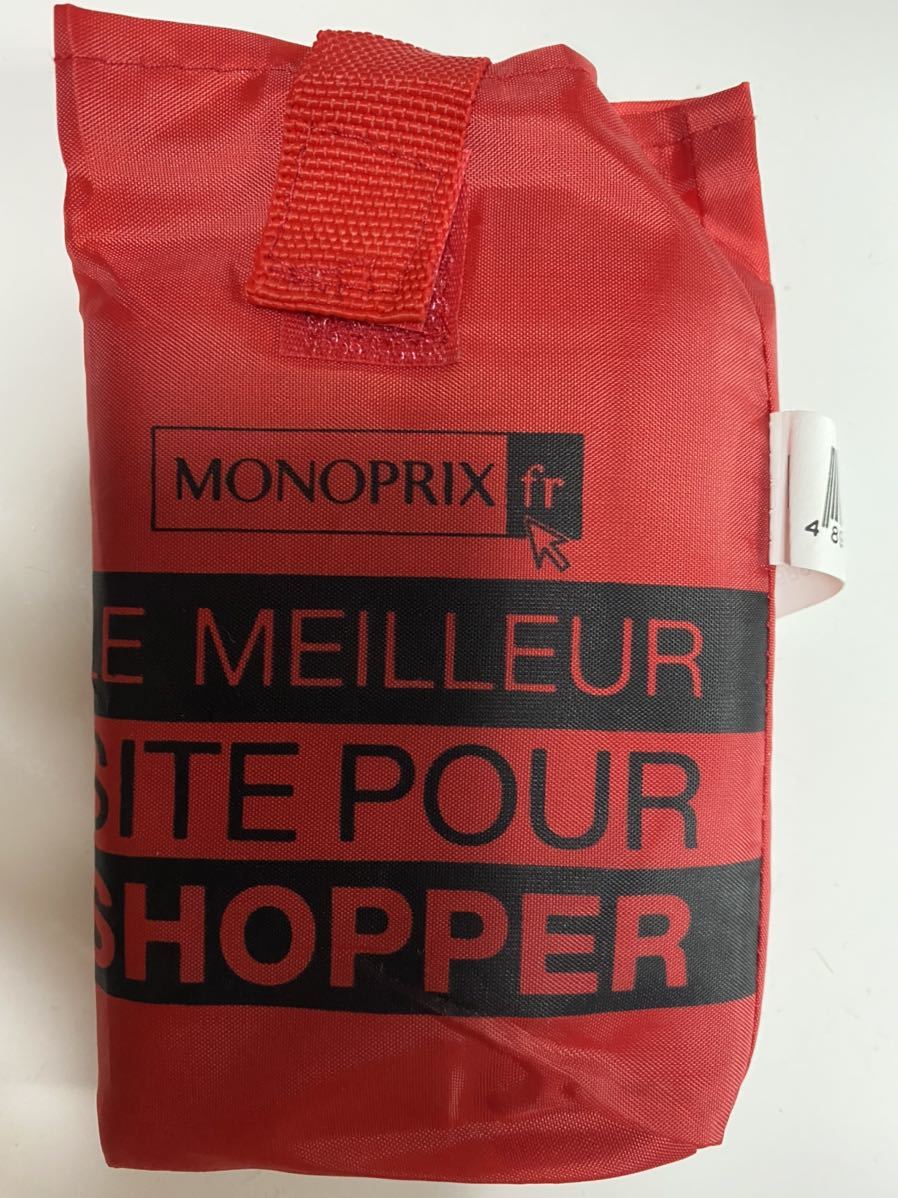 MONOPRIX / モノプリ エコバッグ 赤×黒 フランス / パリ / 2016(エコバッグ)｜売買されたオークション情報、yahooの商品情報をアーカイブ公開 - オークファン ...