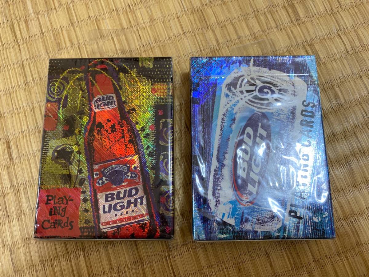 コレクションに BICYCLE BUD LIGHT 2デックセット 整理番号M(カード)｜売買されたオークション情報、yahooの商品情報を ...