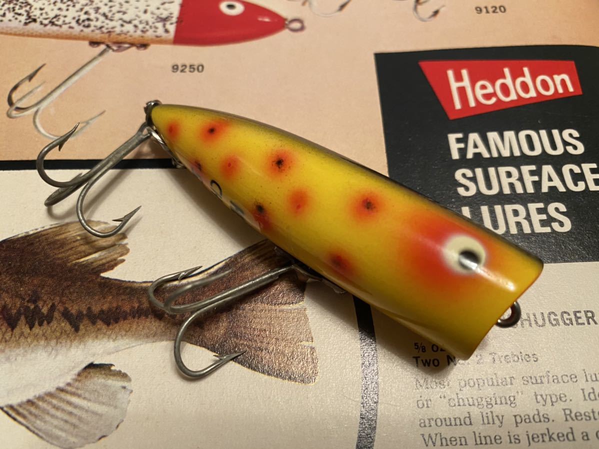 リペイントold heddon chugger spook SO オールドヘドンチャガースプークfenwick abu smith Lew's balsa50 shimano daiwa ...