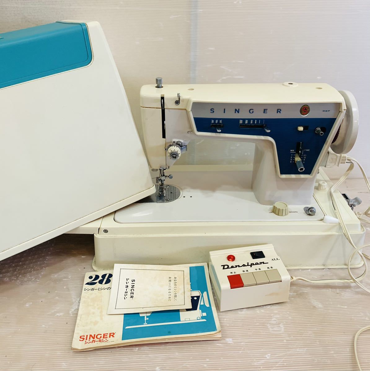 sh11必見 SINGER シンガー ミシン 287 買取品 操作用リモコン付 簡易 み 針無し 現状渡し(本体)｜売買されたオークション情報 ...