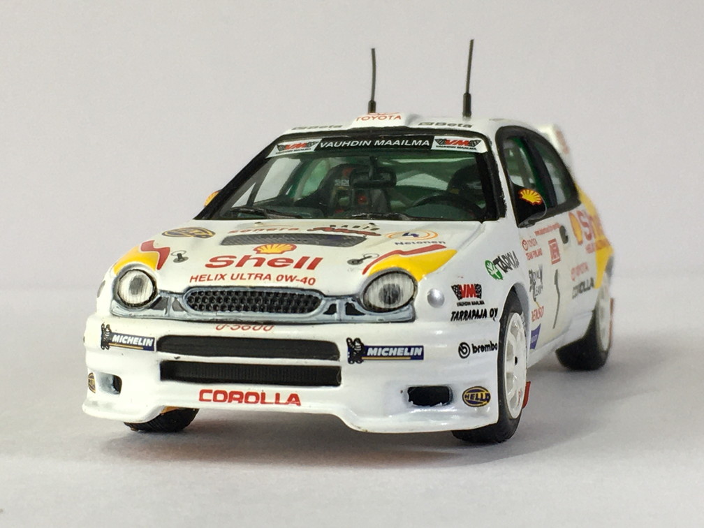 トヨタ カローラ Toyota Corolla WRC "シェル Shell" DEFA Rally 1998 1/43 - スキッド ...