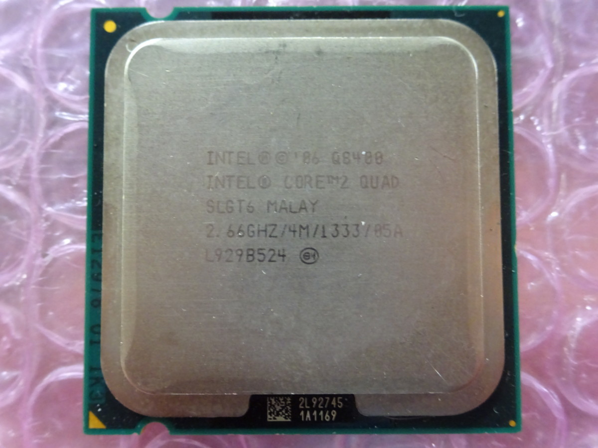 Core2Quad Q8400 Yorkfield 2.66GHz SLGT6 LGA775 H6996(Core2)｜売買されたオークション ...