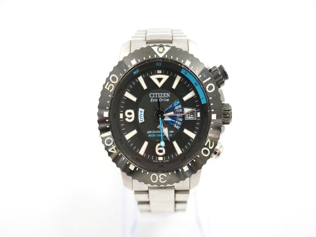 1円 CITIZEN シチズン AIR DIVER'S200M 腕時計 エコドライブ H112-T013261 稼働品 現状渡し(その他 ...