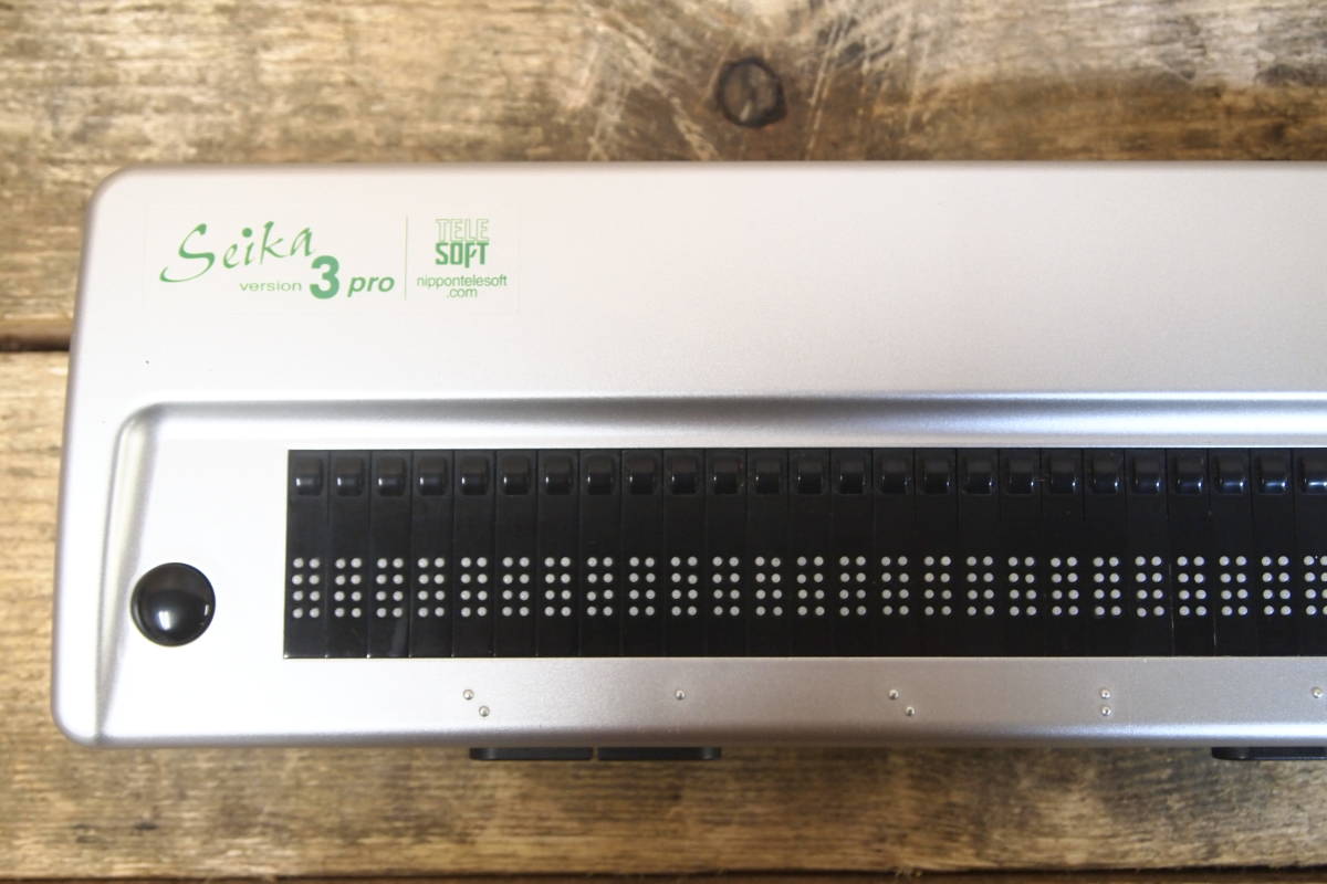 日本テレソフト Trans Braille Braille Display Seika 3pro 点字ディスプレイ ジャンク(その他)｜売買されたオークション情報、yahooの商品情報を ...