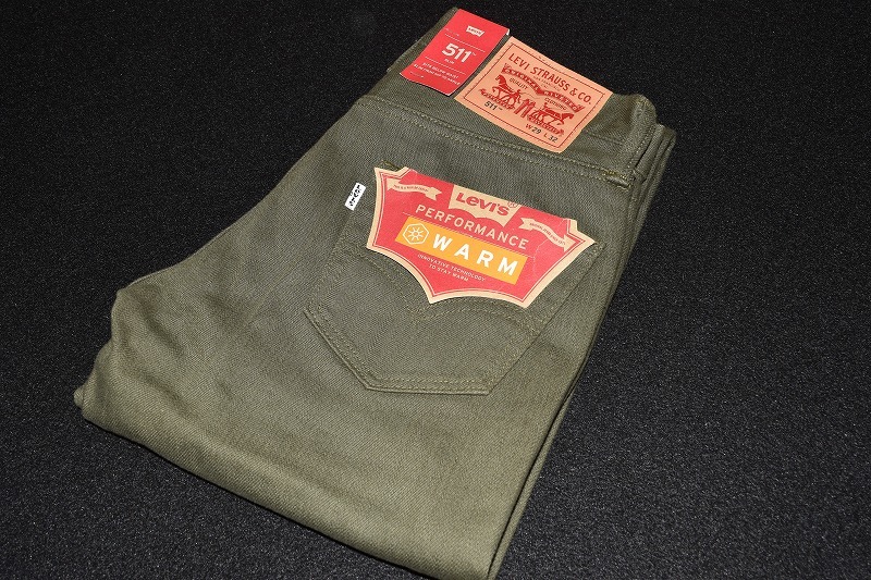 リーバイス LEVIS 511 SLIM WARM W29 モスグリーン(W29)｜売買されたオークション情報、yahooの商品情報をアーカイブ公開 - オークファン（aucfan.com）