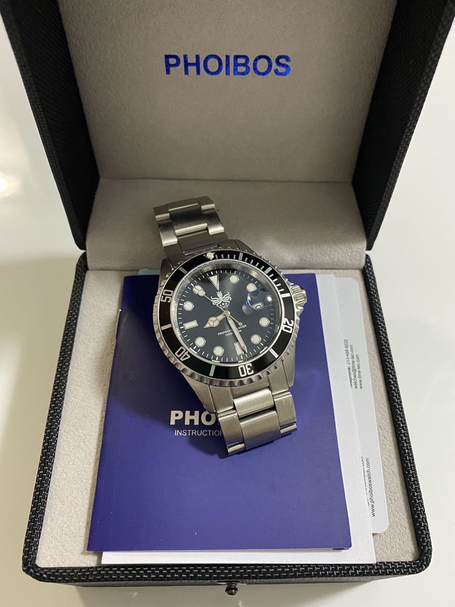 メンズ腕時計 PHOIBOS PX002C ポイボス(ビクトリノックス)｜売買されたオークション情報、yahooの商品情報をアーカイブ公開 ...