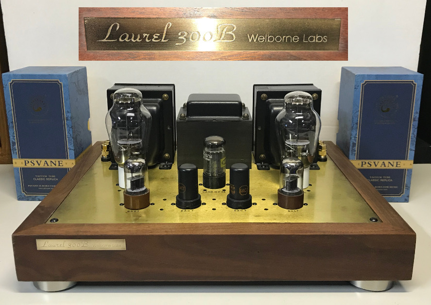300B シングルアンプ Welborne Labs USA Laurel 300B(本体)｜売買されたオークション情報、yahooの商品情報 ...