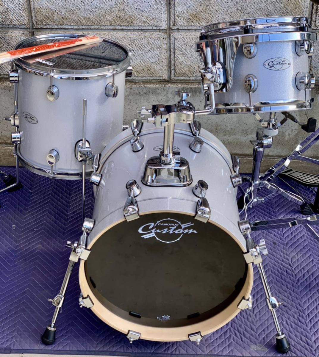 CANOPUS/カノウプス BRO`S KIT ALLバーチシェル 16BD 10TT 13FT シェル3点セット&ハードウエアーセット ...