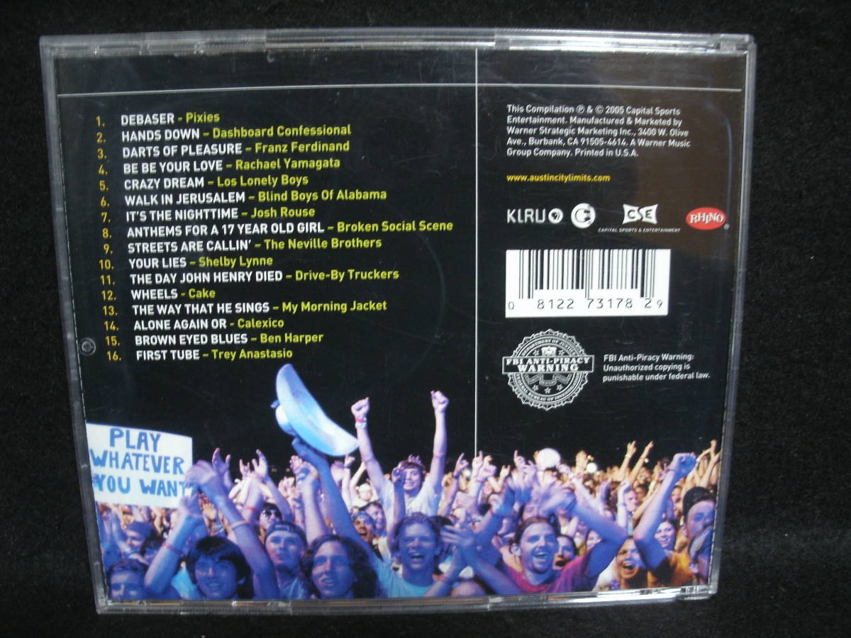 CD AUSTIN CITY LIMITS MUSIC FESTIVAL 2004 / pixies / rachael yamagata ...