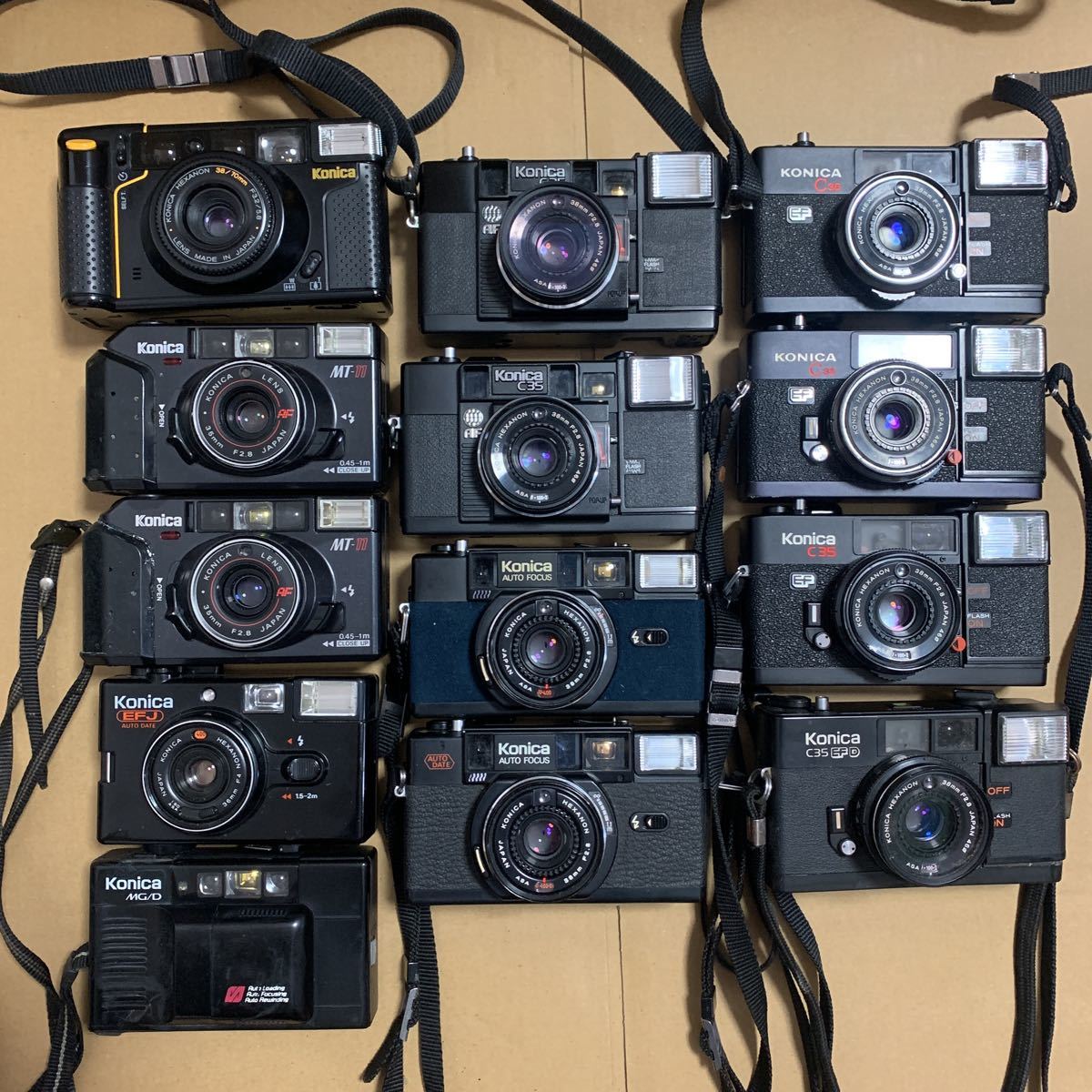 大量セット KONICA C 35 EF AF MR 70 MT - 11 EFJ MG/D コニカ コンパクトカメラ フィルムカメラ まとめて 未確認 1314(コンパクトカメラ)｜売買され ...