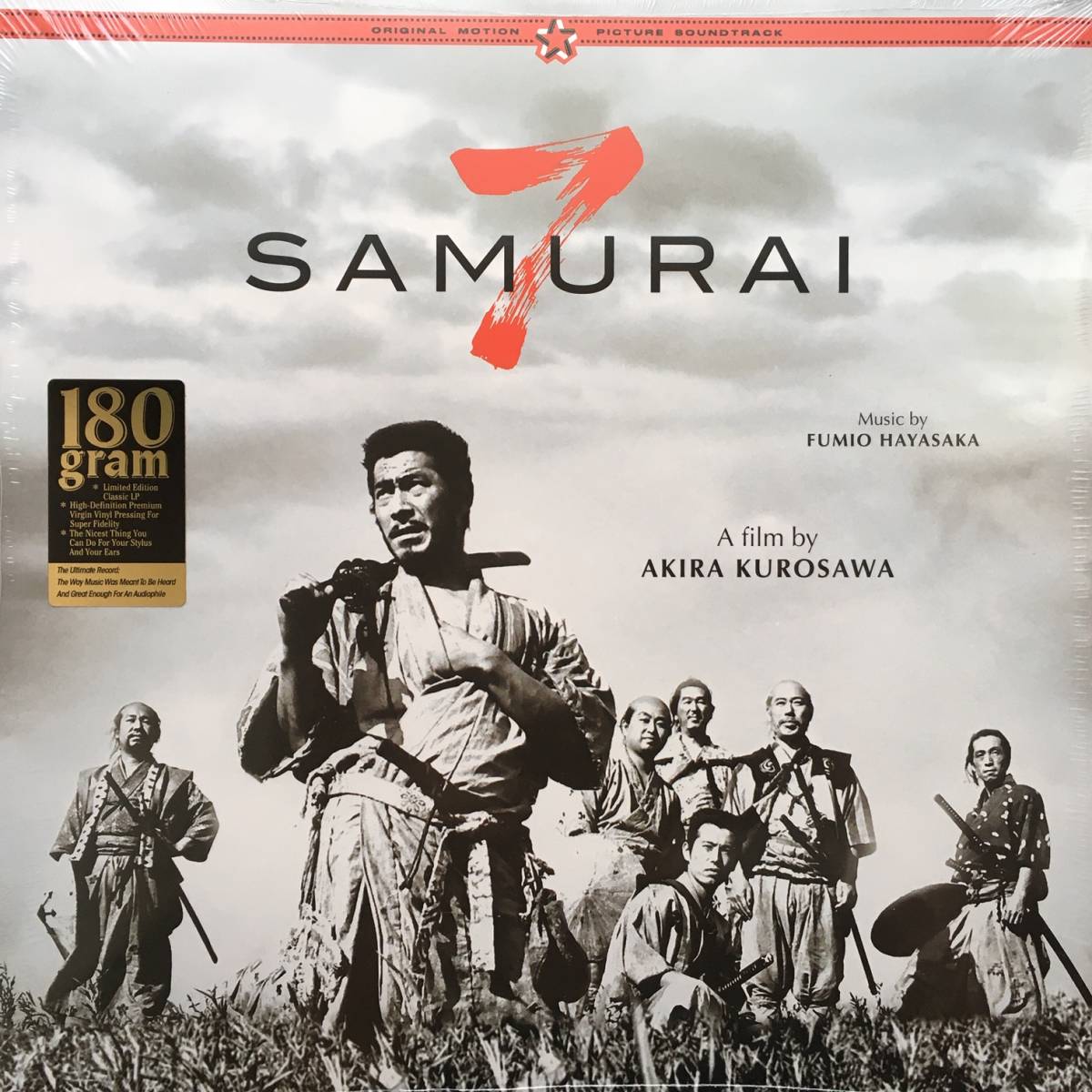 七人の侍 サントラ 高音質 180g 重量盤 Seven Samurai サウンドトラック 早坂文雄 黒澤明 三船敏郎 OST(時代劇)｜売買 ...