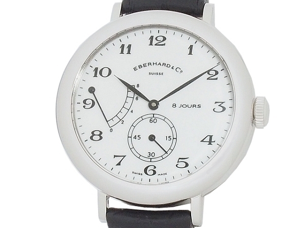 清水屋 エベラール EBERHARD 8デイズ 21017 手巻き 箱 保証書付(エベラール)｜売買されたオークション情報、yahooの商品情報をアーカイブ公開 - オークファン（aucfan ...