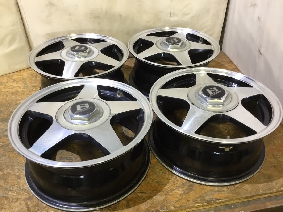 H196 ホイール4本セット GRANDturismo 14インチ6J オフセット+38 PCD 5H114.3 ハブ73mm ナット14 ...