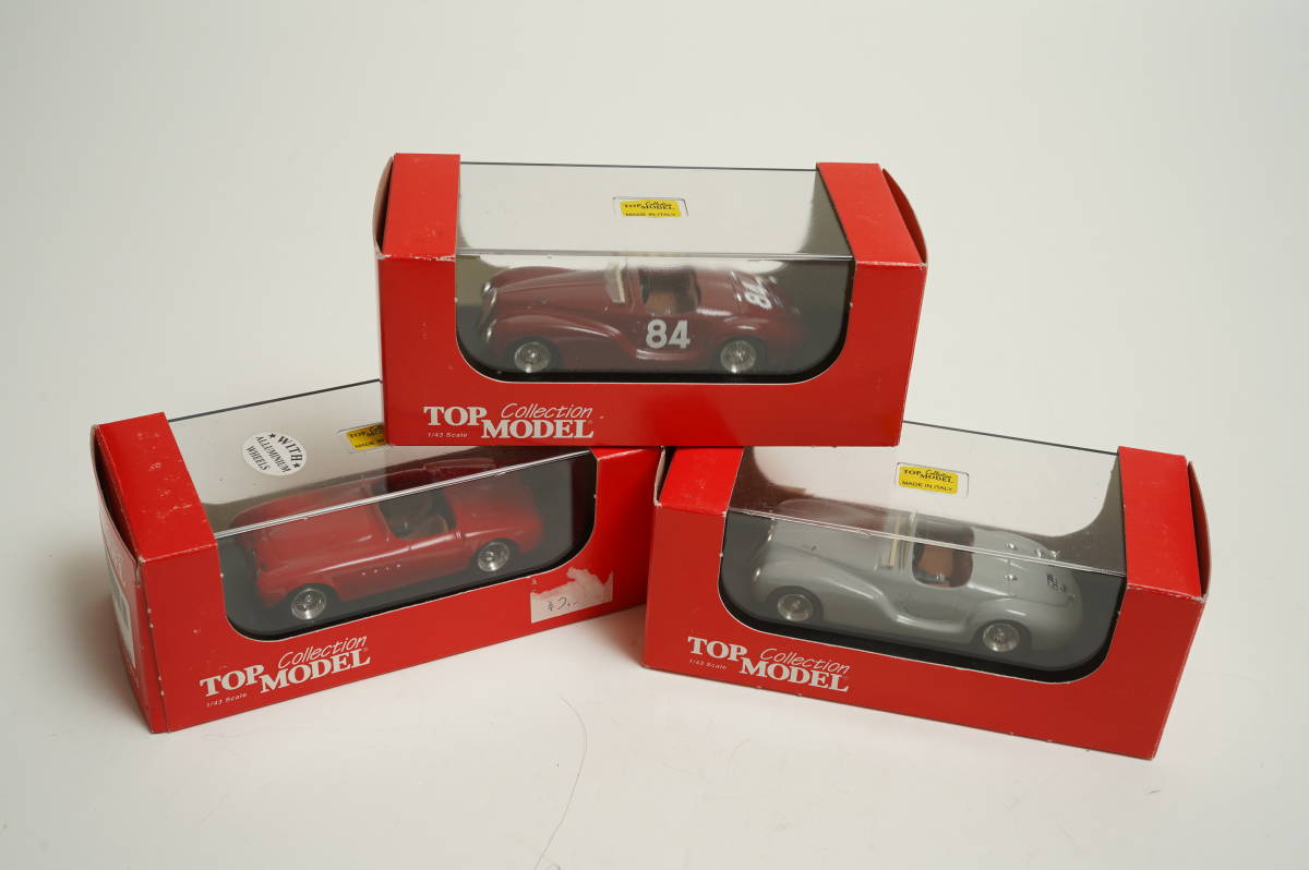 トップモデル アルファロメオ 412 6C 2500 3台 TOP MOGEL Alfa romeo 412 VIGNALE ...