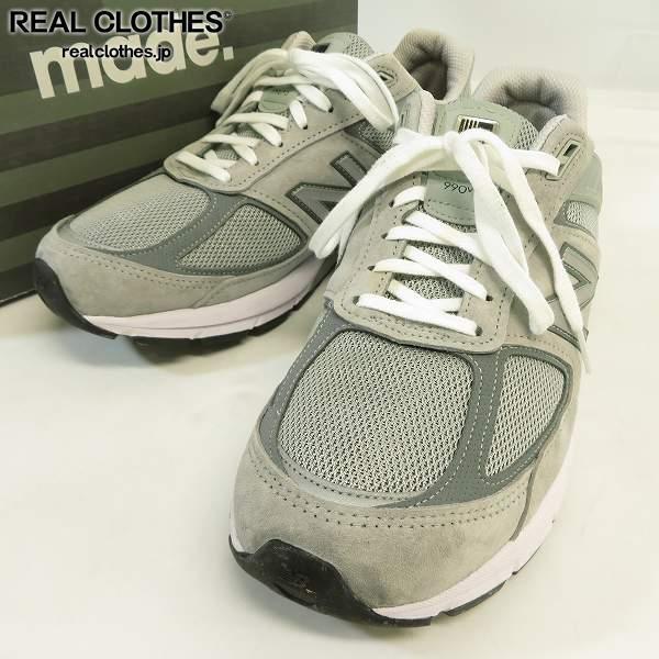 New Balance/ニューバランス スエード スニーカー M990GL5 USA製 28.5/2E /080(28.5cm)｜売買された ...