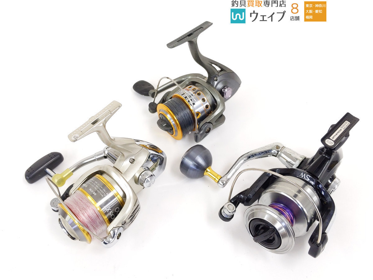 シマノ 12 エアノス XT 6000 シマノ スフェロス SW8000 夢屋ハンドルノブ付き スズミ アトラス PW6000 計3点セット(シマノ)｜売買されたオークション情報、yahooの ...