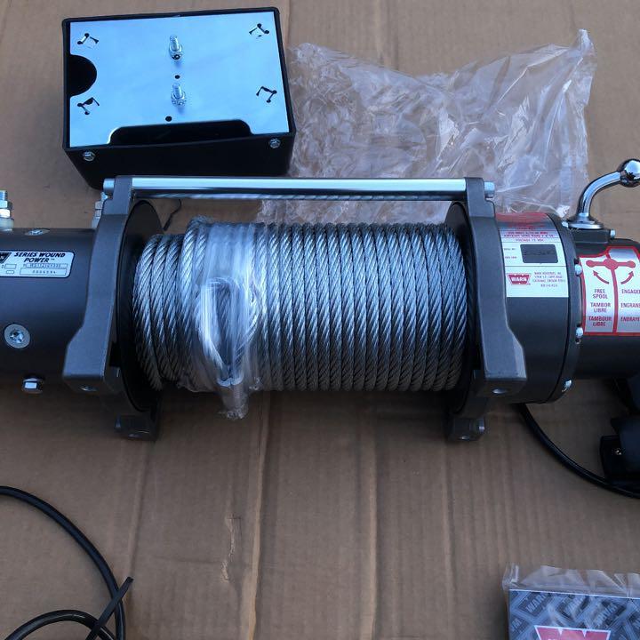 WARN M8000 ウインチ セット ジムニー パジェロ ランクル 60 70 80 付属品付(パーツ)｜売買されたオークション情報 ...