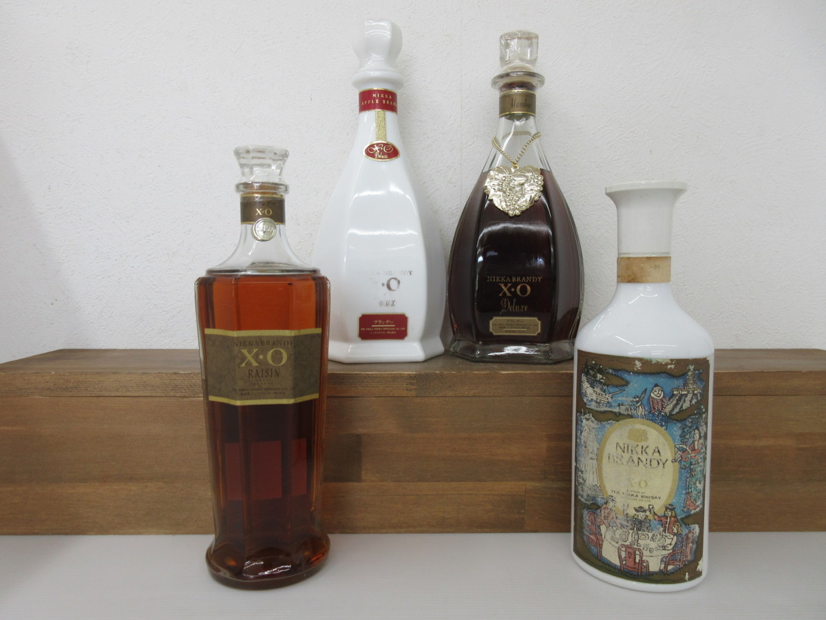 4本セット ニッカ ブランデー XO デラックス レザン 660ml-720ml 40% 国産 未開栓 古酒 発送先広島県限定 1円スタート/2-10-13(その他)｜売買されたオークション ...