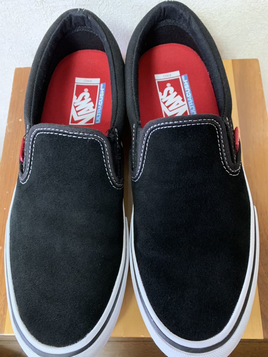 VANS バンズ スリッポン プロ BLACK WHITE 28cm us 10 SLOP-ON PRO(28.0cm)｜売買されたオークション情報、yahooの商品情報をアーカイブ公開 ...