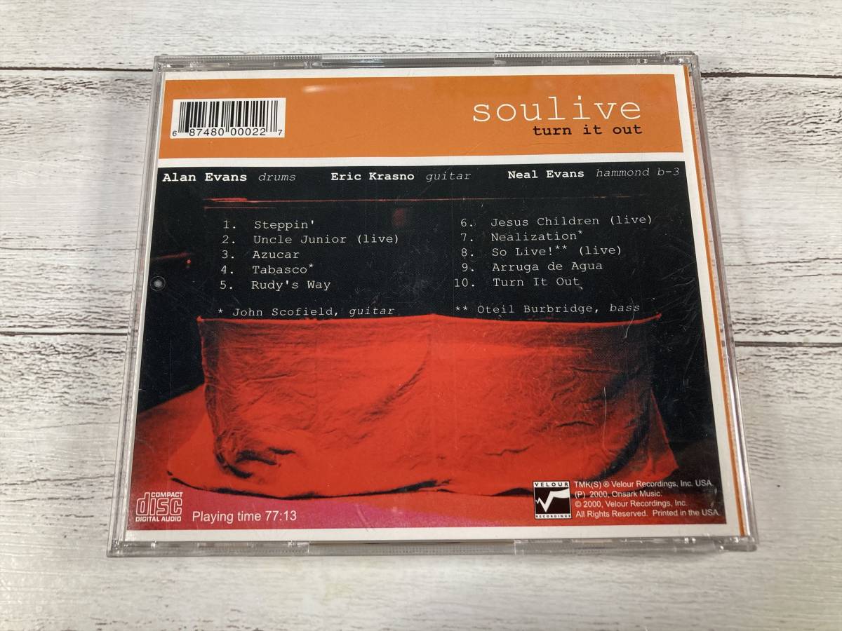 CD 15944 soulive / turn it out 輸入盤(ロック、ポップス（洋楽）)｜売買されたオークション情報、yahooの商品 ...