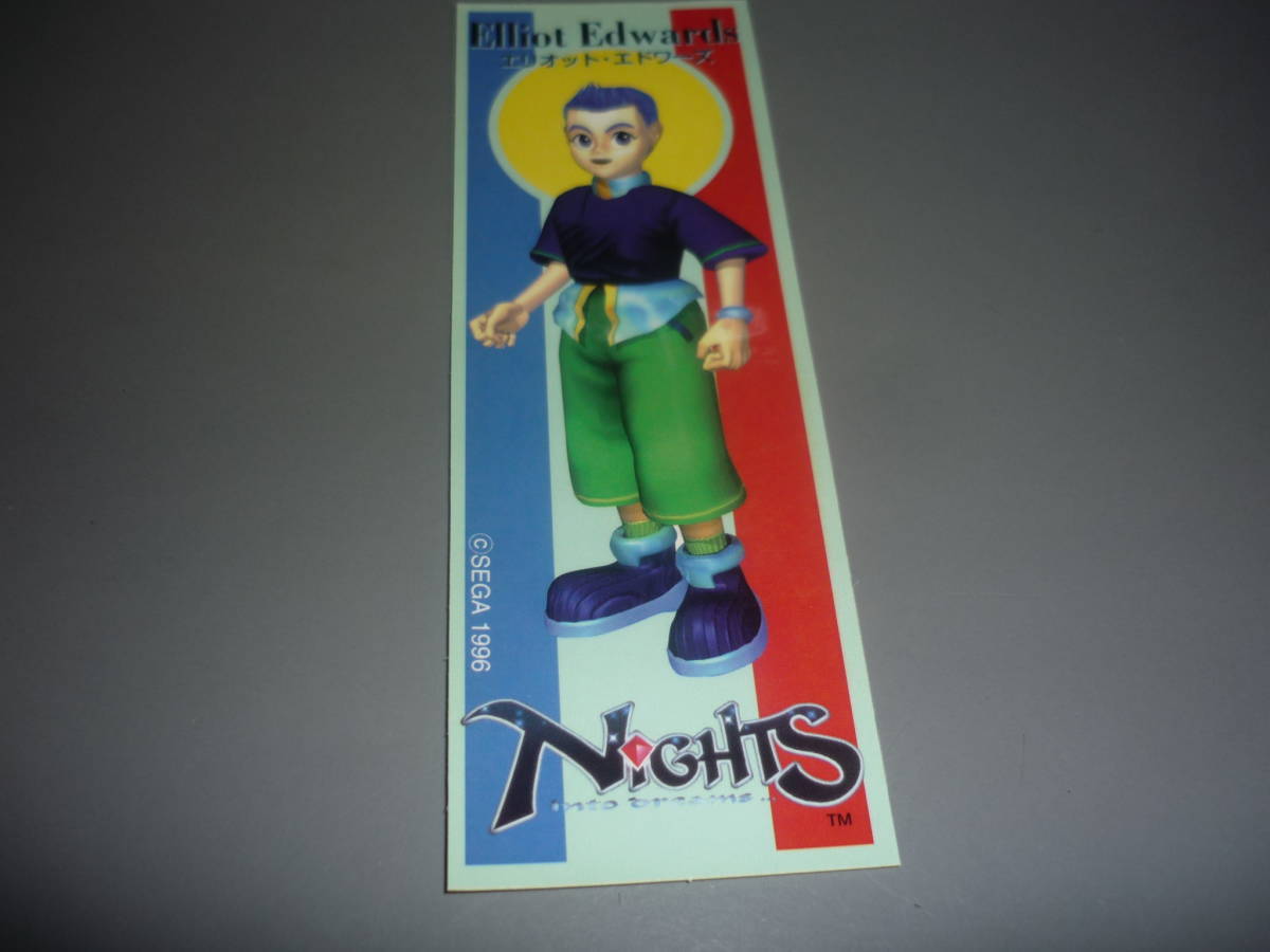 SEGAナイツ Nights into dreams Elliot Edwards エリオット エドワーズ ステッカーシール(ステッカー ...