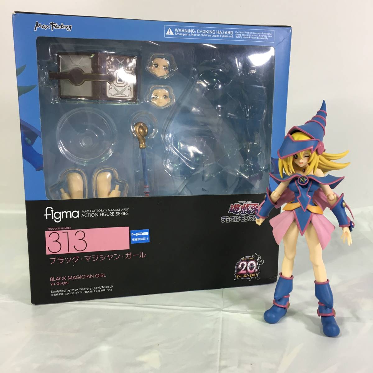 figma 313 遊戯王 デュエルモンスターズ ブラック マジシャン ガール フィギュア H031603(その他)｜売買されたオークション ...