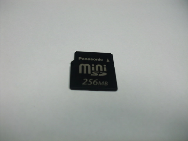Panasonic mini SDカード 256MB フォーマット済み 送料63円 ミニレター ミニ(256MB)｜売買されたオークション情報、yahooの商品情報をアーカイブ公開 ...