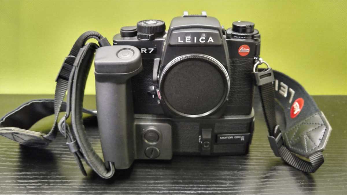 LEICA ライカ R7 本体のみ MOTOR DRIVE R モータードライブ付き フィルムカメラ A5037(ライカ)｜売買された ...