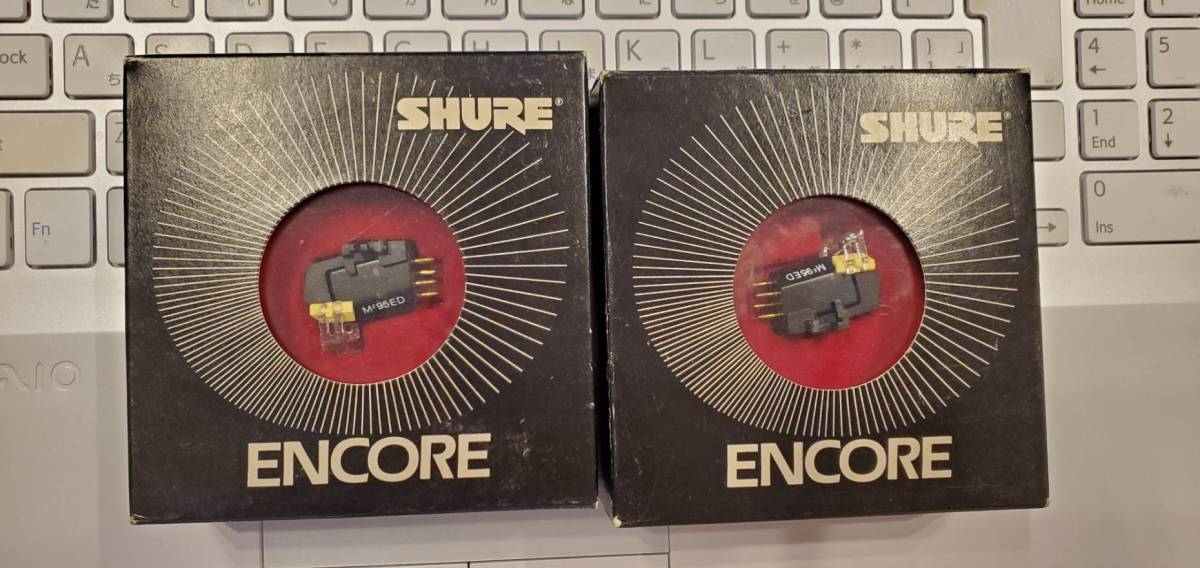 SHURE Me95ED 品2個セット 箱 説明書付き レコード針(ターンテーブル)｜売買されたオークション情報、yahooの商品情報を ...