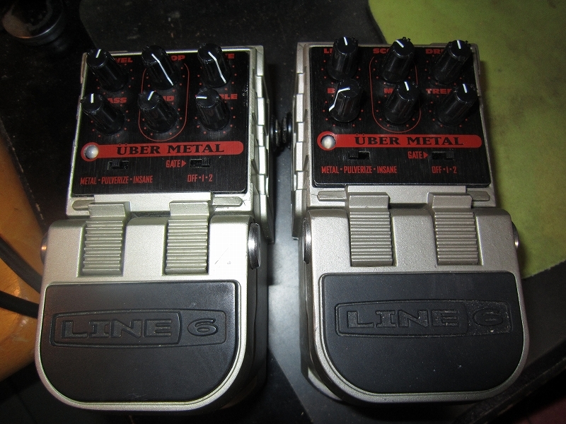 LINE 6 Uber Metal 稼働品 不良品2台セット(ディストーション)｜売買されたオークション情報、yahooの商品情報をアーカイブ ...