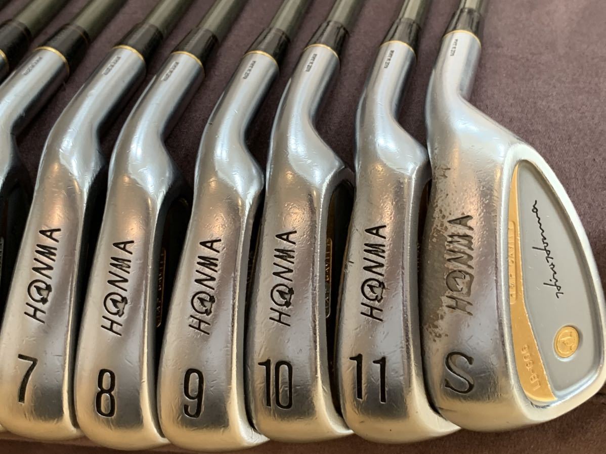 定価128万 超最高級アイアン ホンマ LB606 H&F cavity 24K 本間ゴルフ HONMA GOLF 24金 4stars 4星 10本セット(ホンマ)｜売買されたオークション ...