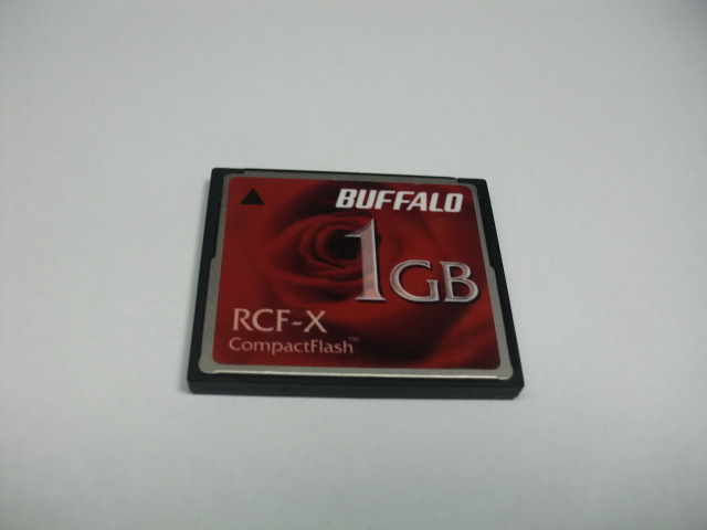 BUFFALO CFカード 1GB フォーマット済み 送料63円 ミニレター コンパクトフラッシュ(1GB)｜売買されたオークション情報 ...