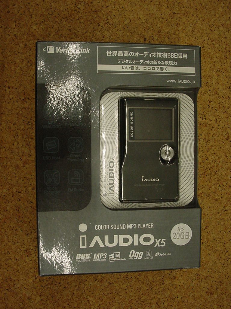ジャンク品 COWON iAUDIO X5 20GB(本体)｜売買されたオークション情報、yahooの商品情報をアーカイブ公開 ...