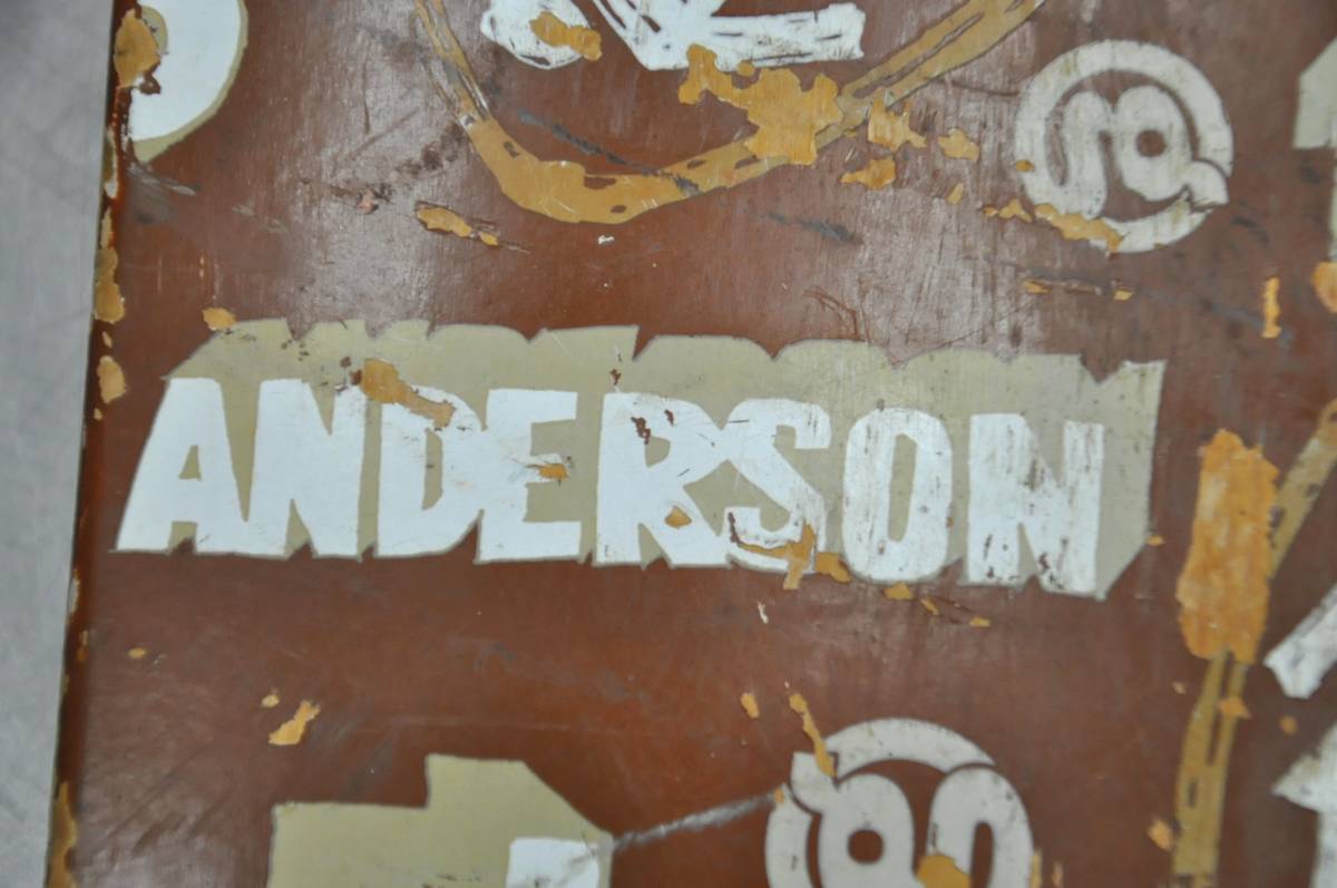 K029-2 ANDERSON GIRL スケートボード コンプリート品 完成品(完成品、コンプリートセット)｜売買されたオークション情報 ...