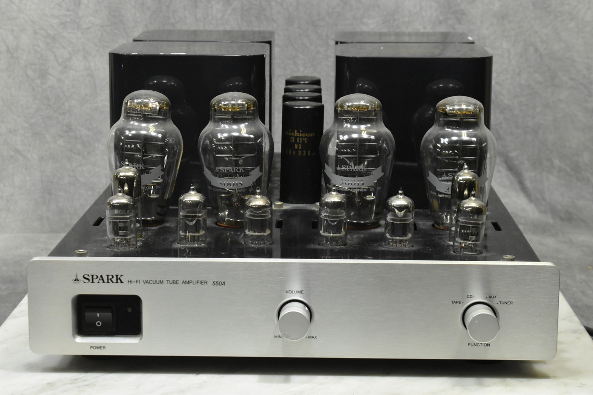 SPARK HI-FI VACUUM TUBE AMPLIFIER 550A 真空管 プリメインアンプ(本体)｜売買されたオークション情報 ...