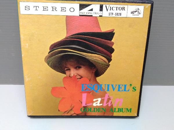きらめくラテン ゴールデン アルバム ESQUIVEL'S LATIN GOLDEN ALBUM 4トラック ステレオ オープンリールテープ ...
