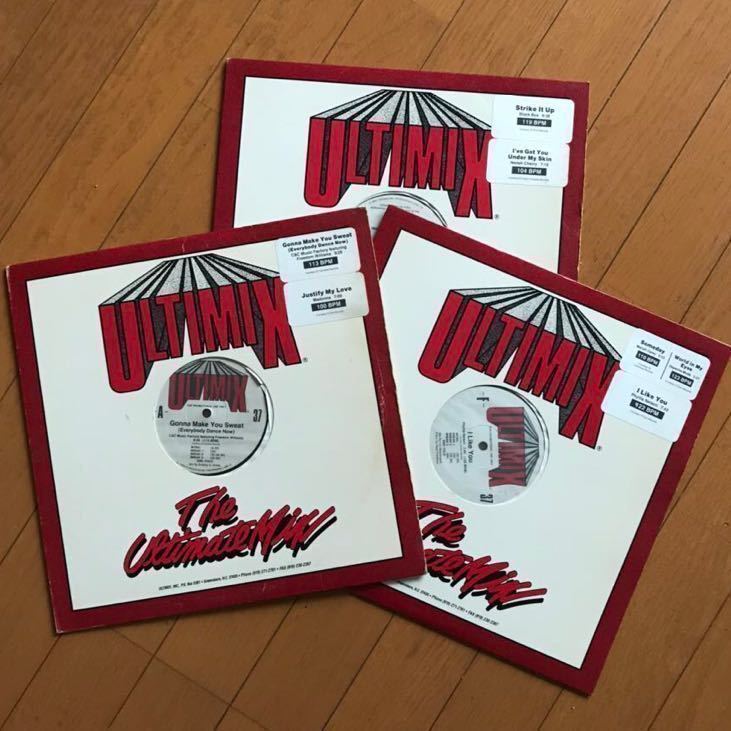 ULTIMIX 37 レコード 3枚組フルセット C&C Music Factory Madonna Black Box Mariah ...