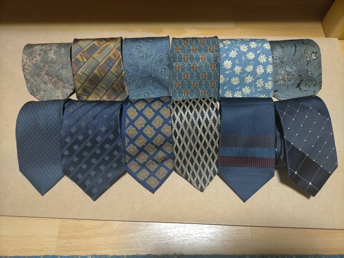 B296 ネクタイ まとめて まとめ売り ブランド 12本(ネクタイ一般)｜売買されたオークション情報、yahooの商品情報をアーカイブ公開 - オークファン（aucfan.com）