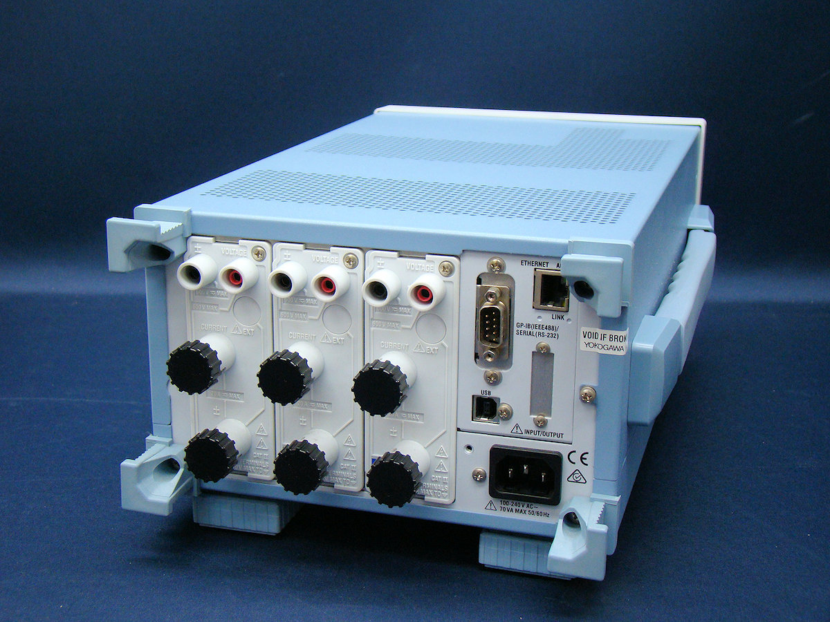 yokogawa 横河 WT333E デジタルパワーメータ ディジタルパワーメーター WT300Eシリーズ 15 600V 5m 20A/0. ...