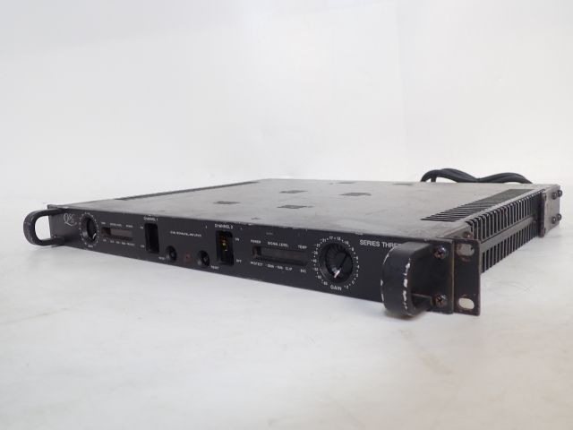 部品取り QSC キューエスシー ステレオパワーアンプ MODEL 3200 610DA-12(一般)｜売買されたオークション情報、yahoo ...