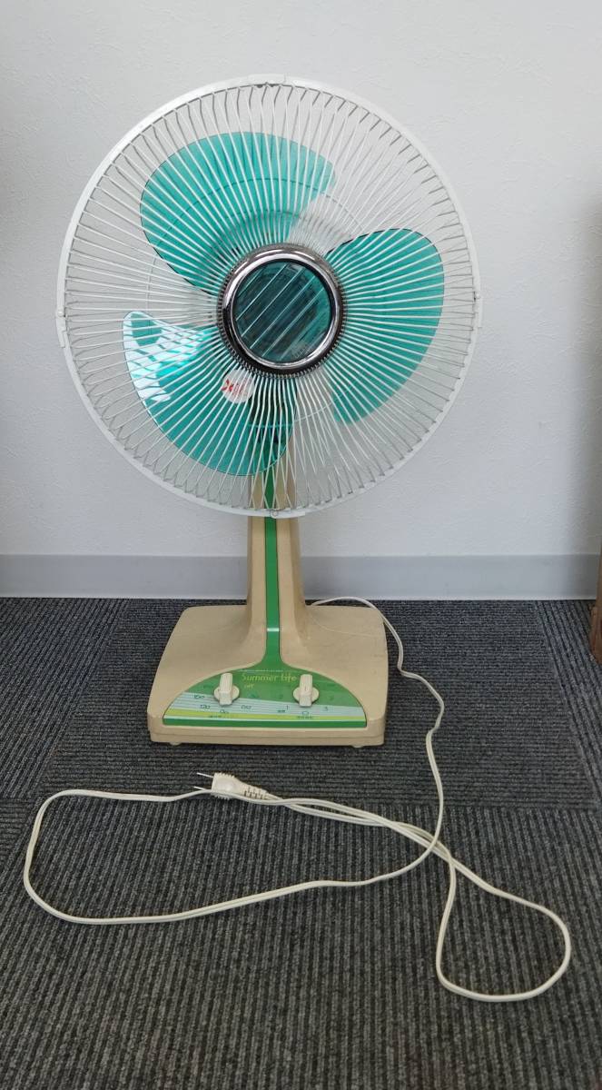 3317 1円 三菱 扇30cm 卓上扇風機 D30B-J SummerLife アンティーク扇風機(扇風機)｜売買されたオークション情報、yahooの商品情報をアーカイブ公開 ...
