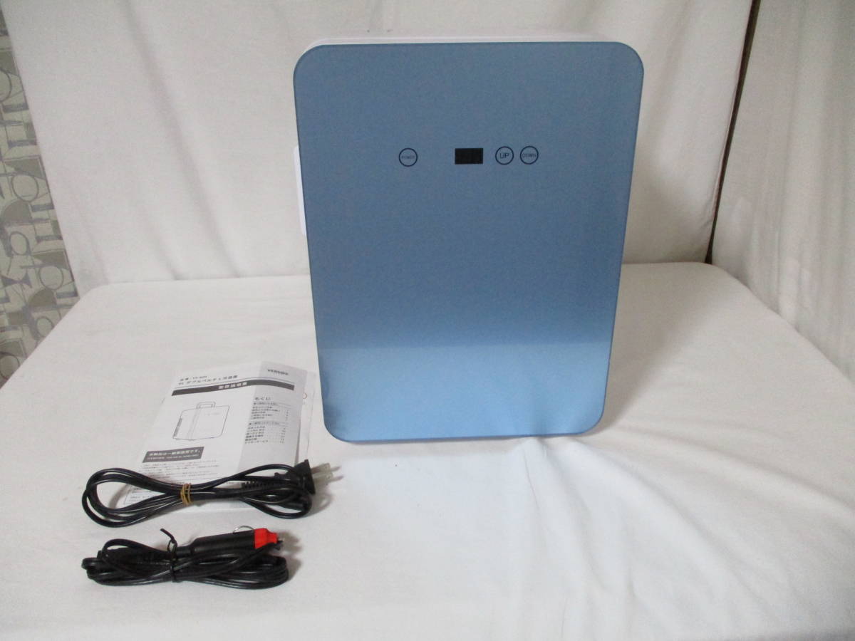 VERSOS ダブルペルチェ 冷温庫 9L ブルー VS-409 AC DC2電源対応(ポータブル冷蔵庫)｜売買されたオークション情報、yahooの商品情報をアーカイブ公開 - オークファン ...