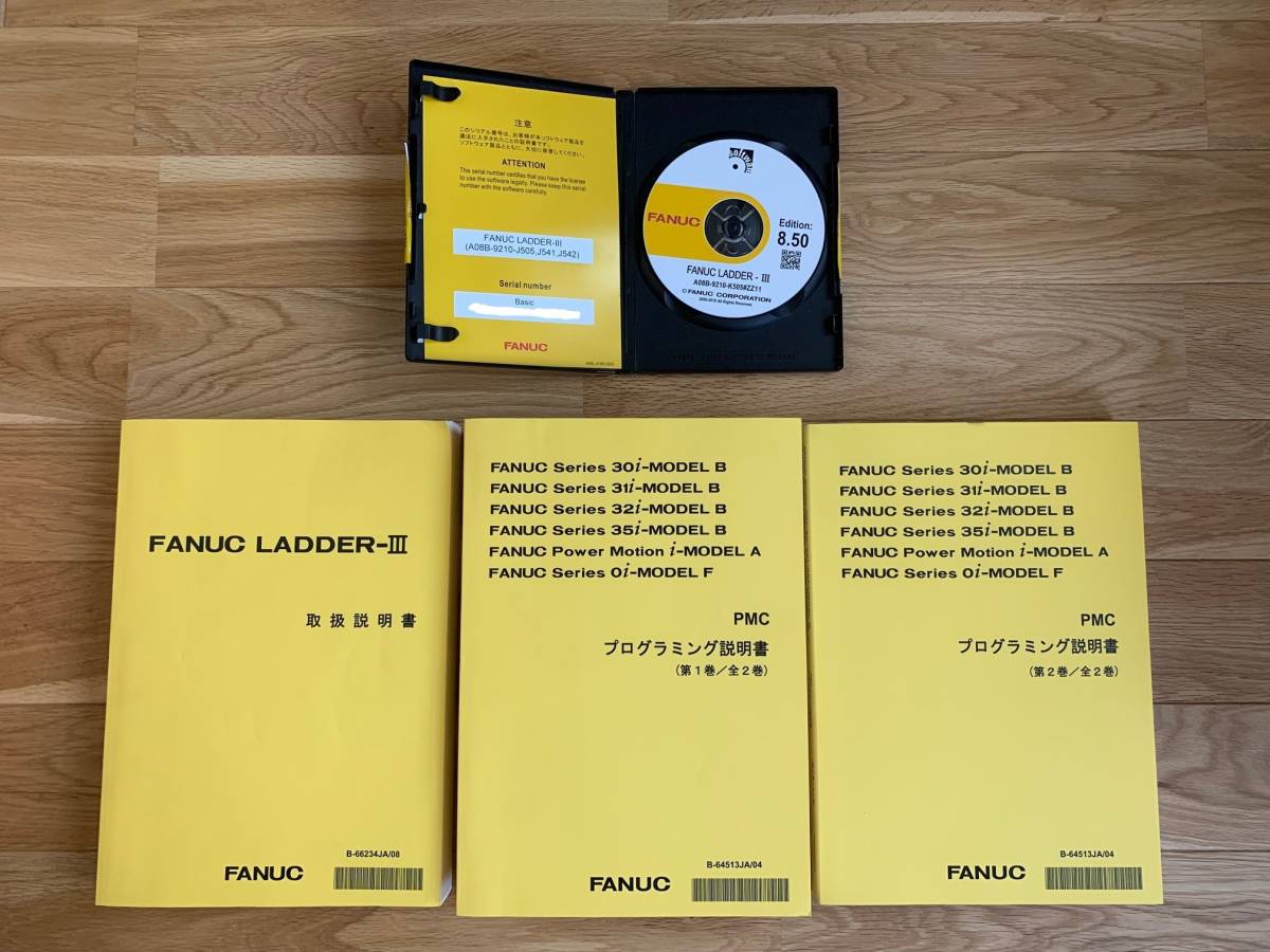 FANUC LADDER-3 A08B-9210-J505 ファナックPMC編集ソフト(その他)｜売買されたオークション情報、yahooの商品 ...