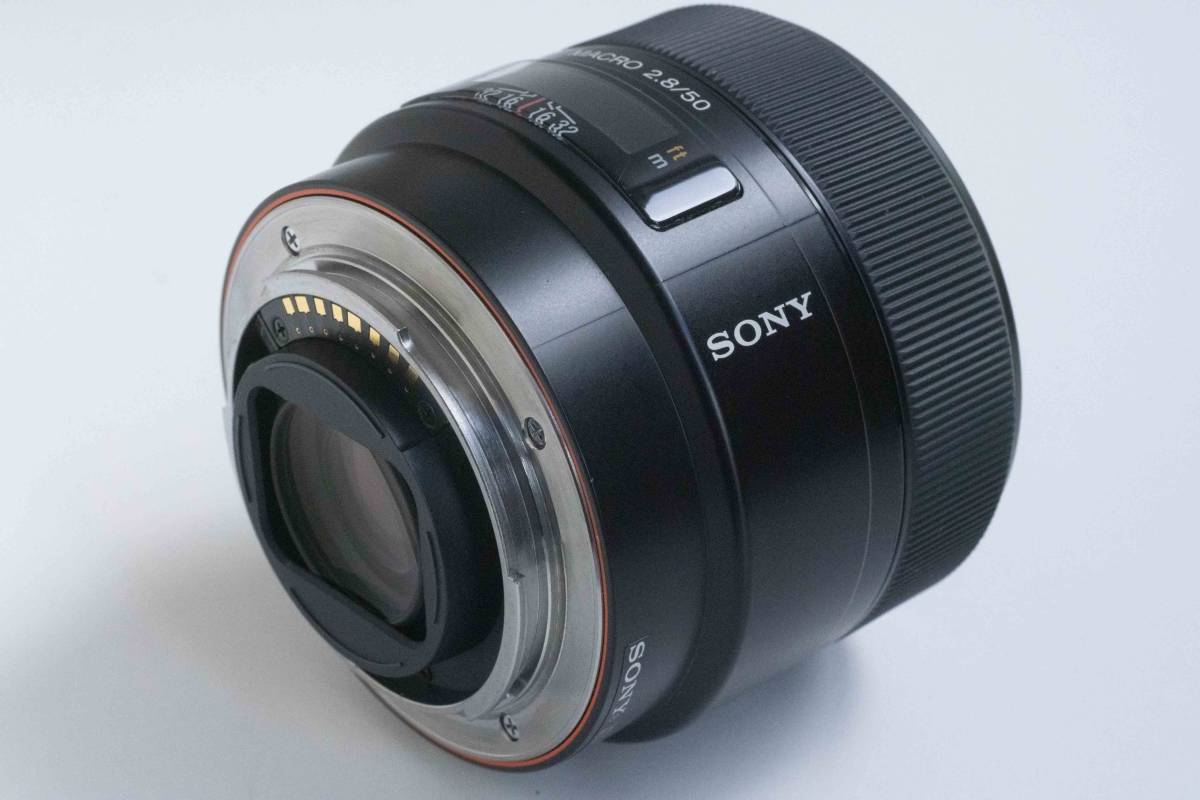SONY 50mm F2.8 Macro SAL50M28 マクロ＋保護フィルター(ソニー、ミノルタ)｜売買されたオークション情報、yahoo ...